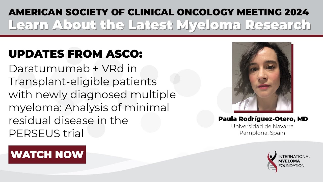 Improved Depth of Response and MRD Negativity with DARA + VRd in ...