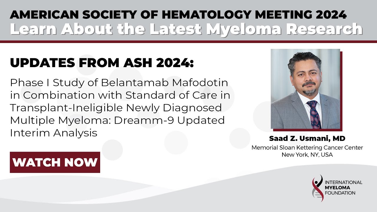 Belantamab Mafodotin with VRd in ASCT-Ineligible Newly Diagnosed ...