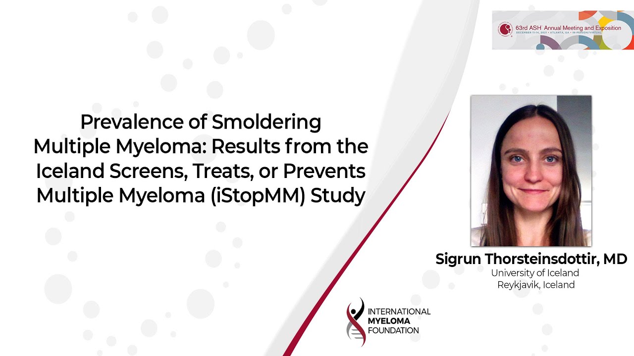 Prevalence of Smoldering Multiple Myeloma: Results from the iStopMM Study