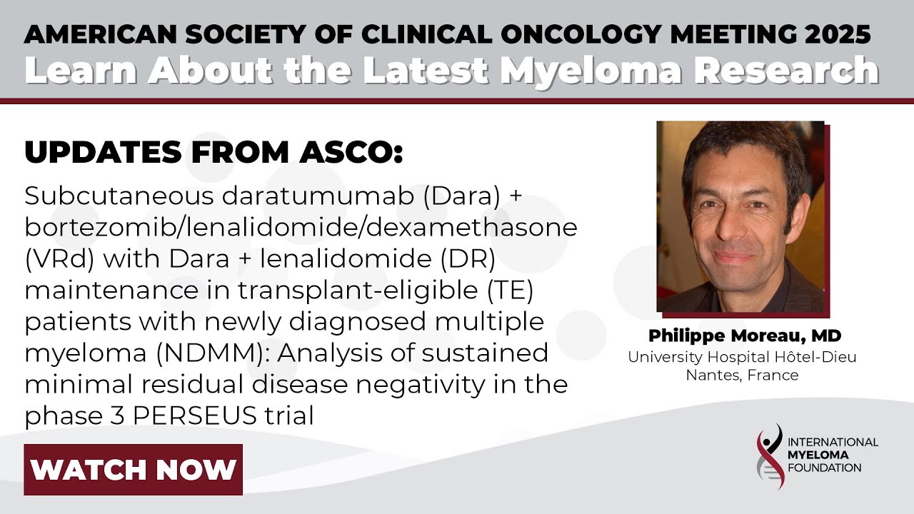 SC daratumumab + VRd with DR maintenance in TE NDMM: sustained MRD ...
