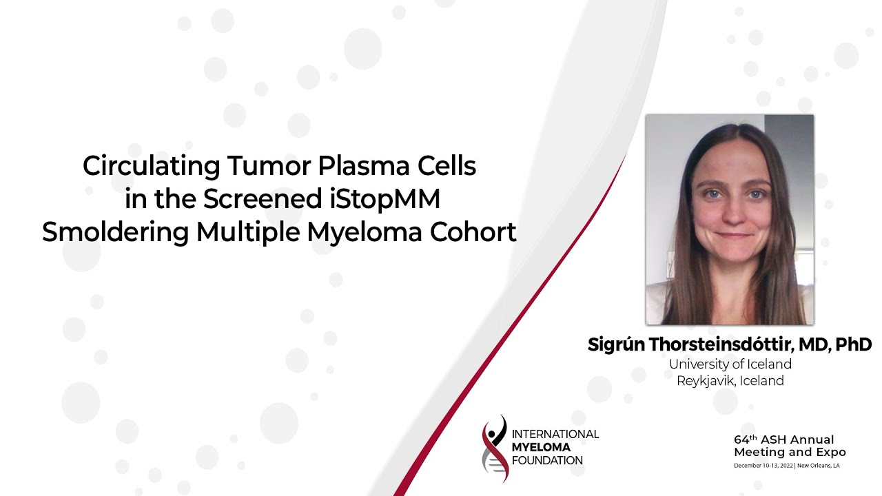 Circulating Tumor Cells in iStopMM Study | Int'l Myeloma Fn