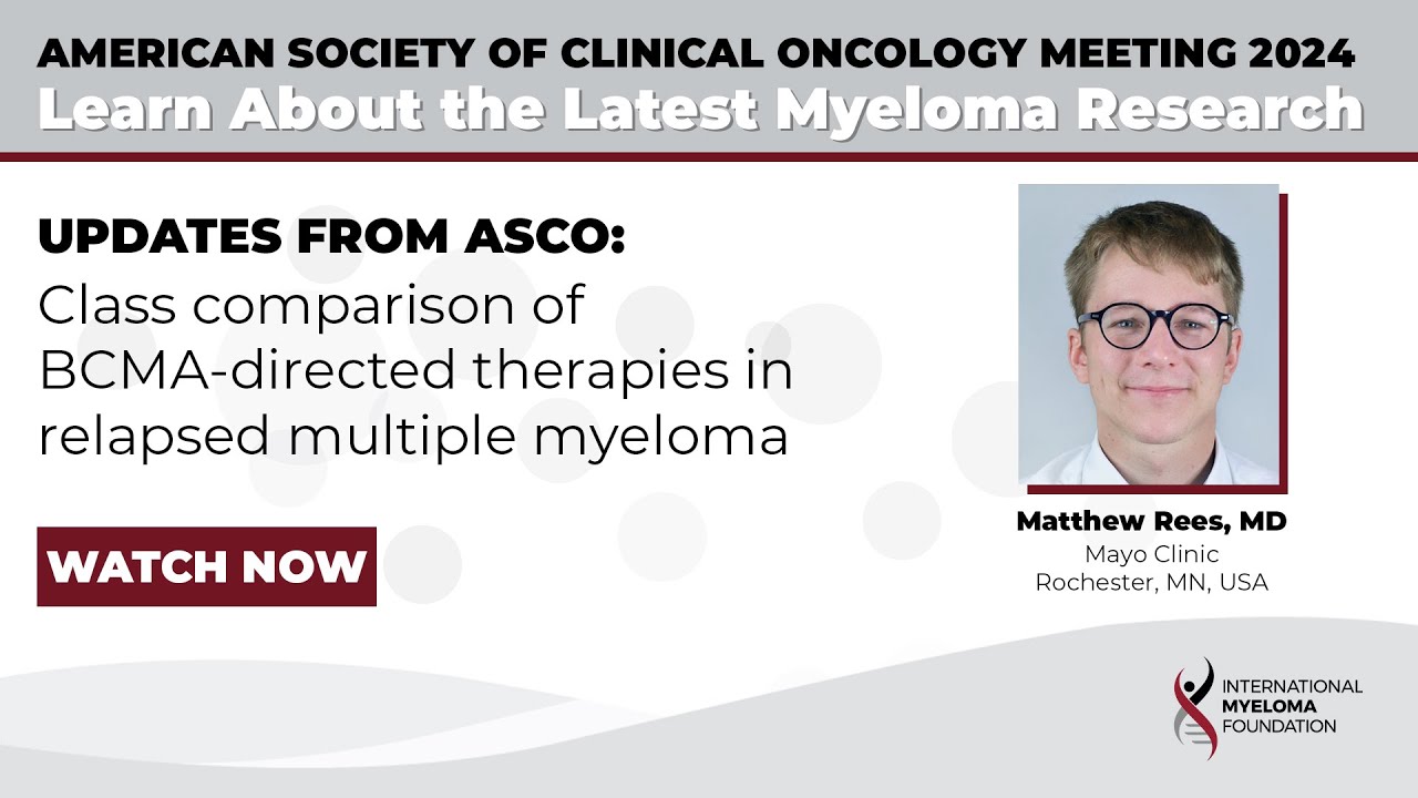 Class comparison of BCMA-directed therapies in relapsed multiple myeloma
