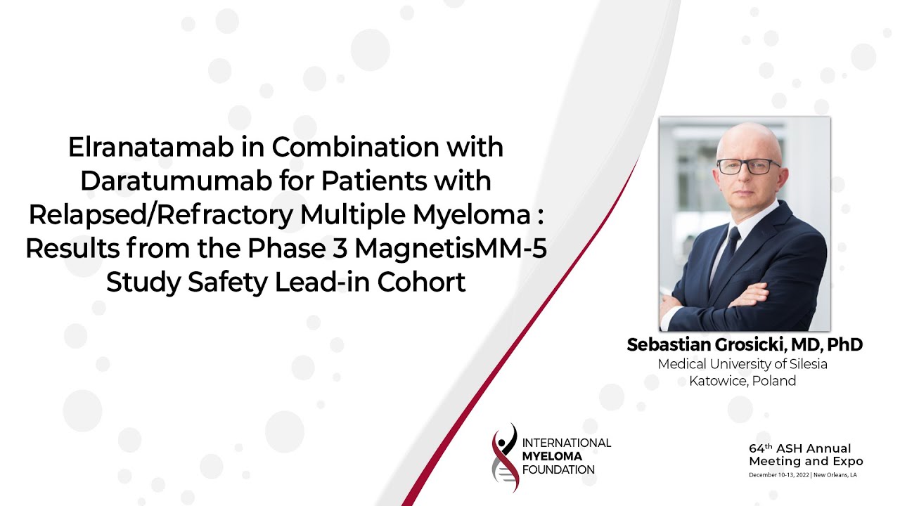 Elranatamab in Combination with Daratumumab for Patients with Relapsed Refractory Multiple ...